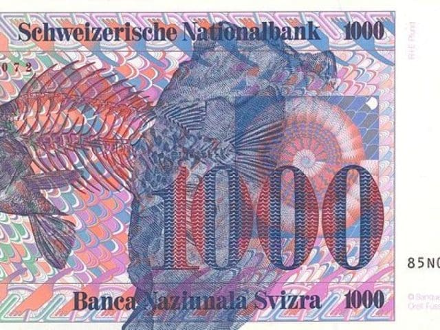 Bargeld: Investoren kaufen weltweit 1.000 -Frankennoten auf - Unzensuriert